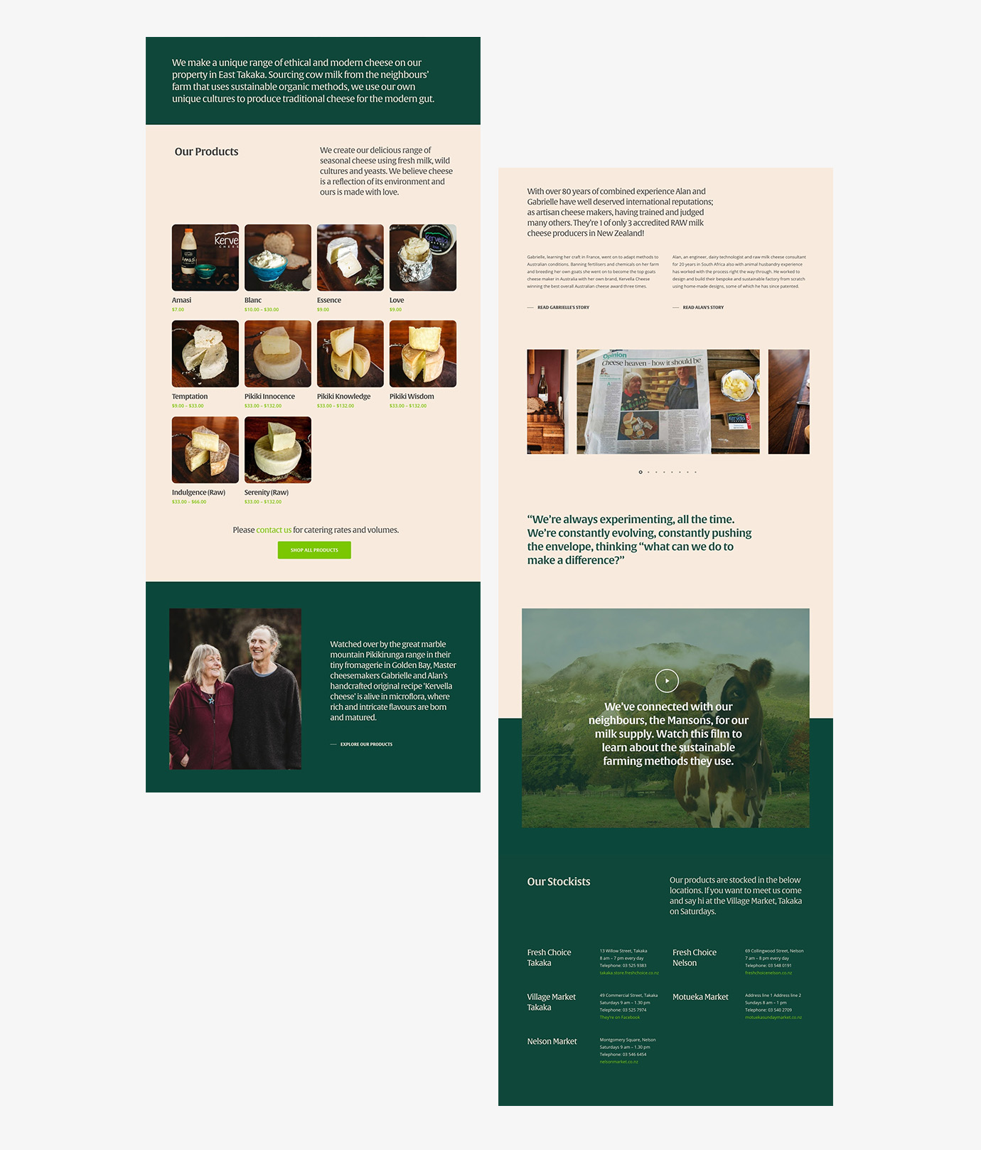 Kervella Cheese - Elishea Nicholson